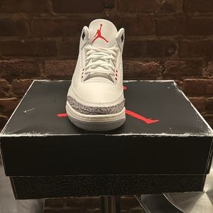 Jordan | Shoes | Nike Air Jordan 3 White Cementreimagined 223 | Poshmark